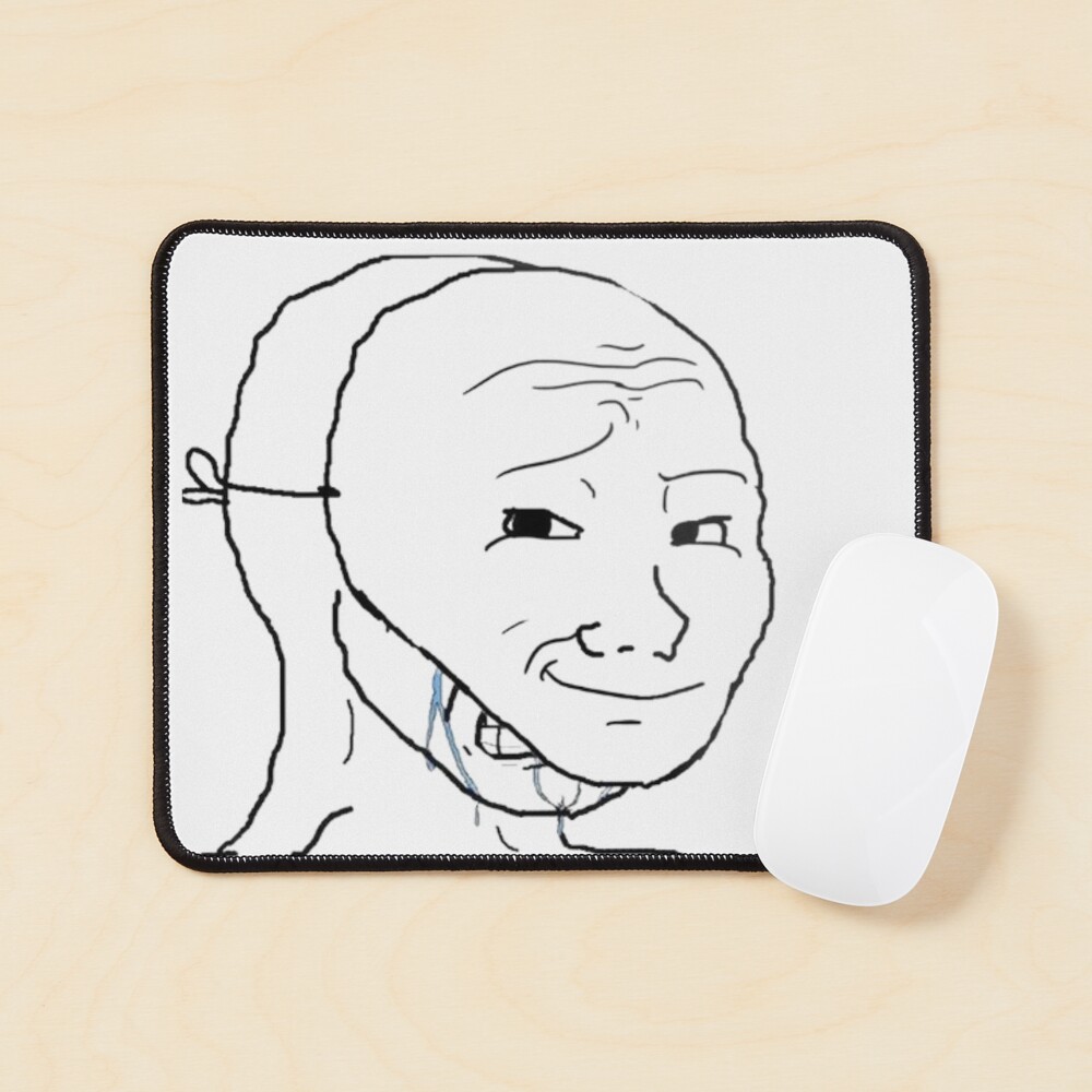 "crying wojak mask Crying inside meme funny angry sad pepe ...