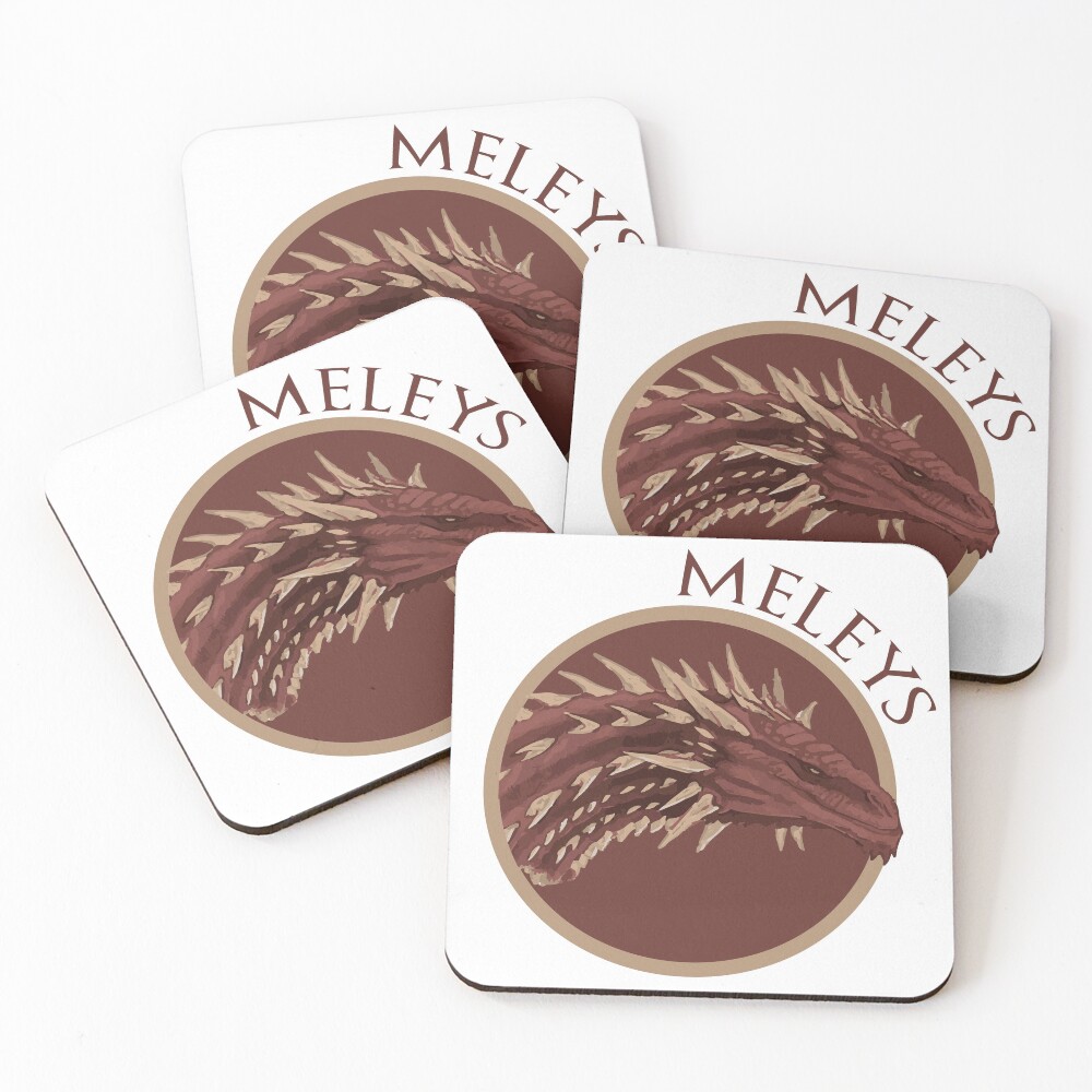 "Meleys - House of the Dragon (Rhaenys Targaryen Dragon)" Sticker for ...