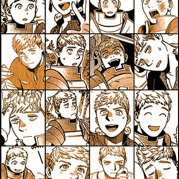 "Laios - Dungeon meshi Manga Panel collage" Poster for Sale by ...