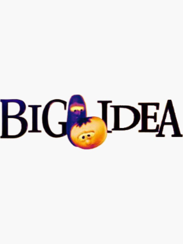 "Big Sad Idea" Sticker for Sale by whatsupwithsig | Redbubble