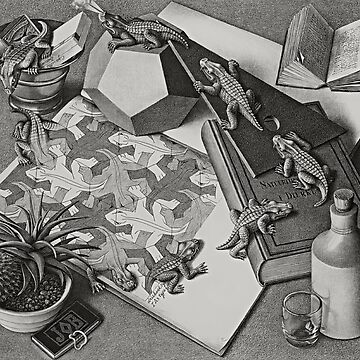 "M. C. Escher, Reptiles, 1943, Dutch Artist, Maurits Cornelis Escher ...