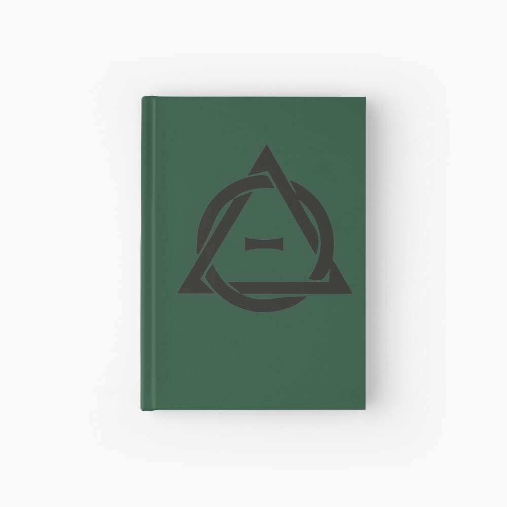 "Theta-Delta Therian Symbol Therianthropy" Hardcover Journal by ...