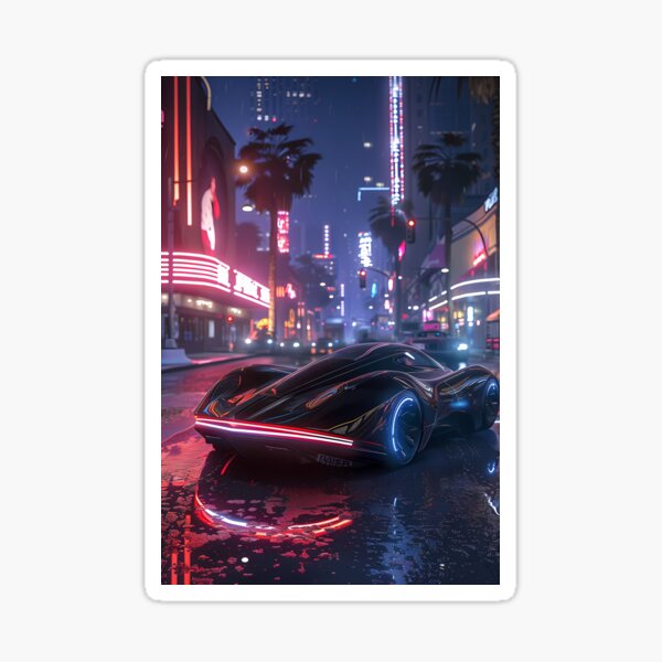 "Welcome to the city" Sticker by MidArtForge | Redbubble