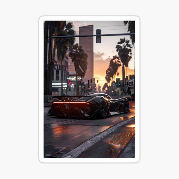 "Welcome to the city" Sticker by MidArtForge | Redbubble
