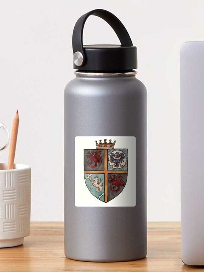 "Rhaenyra heraldry" Sticker for Sale by colleendoodle | Redbubble