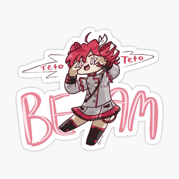 "Teto" Sticker for Sale by Anika Horn | Redbubble