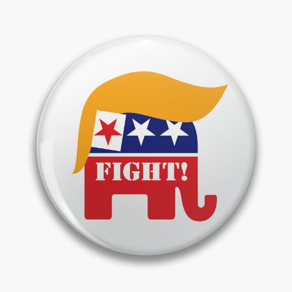 Funny Republican Logo Democat Funny Political 2 X 3 Inch Rectangle