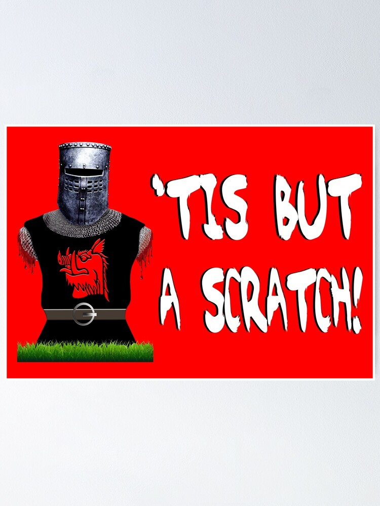 "'Tis But A Scratch British Classic Film Comedy 1970s V3" Poster for ...