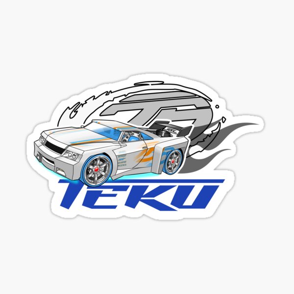 "Bassline AcceleRacers" Sticker by M1guel-M4rtinez | Redbubble