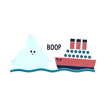 "Boop " Sticker for Sale by wesdesignshop | Redbubble