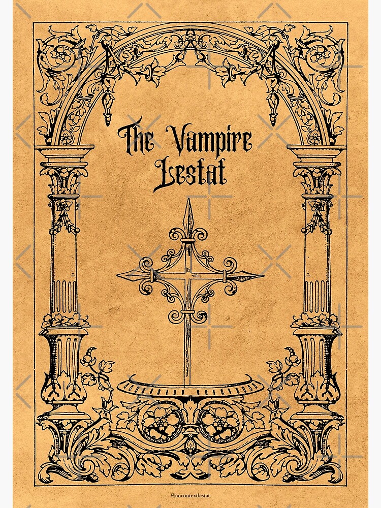 "The Vampire Lestat Poster" Poster for Sale by nocontextlestat | Redbubble