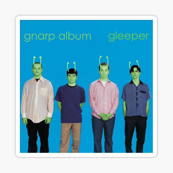 "Gnarp Album " Sticker for Sale by shadowofacatboy | Redbubble