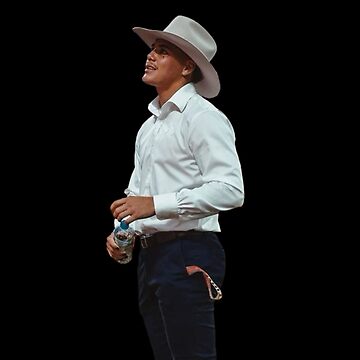 "Reece Walsh cowboy hat" Sticker for Sale by sarahhelizz | Redbubble