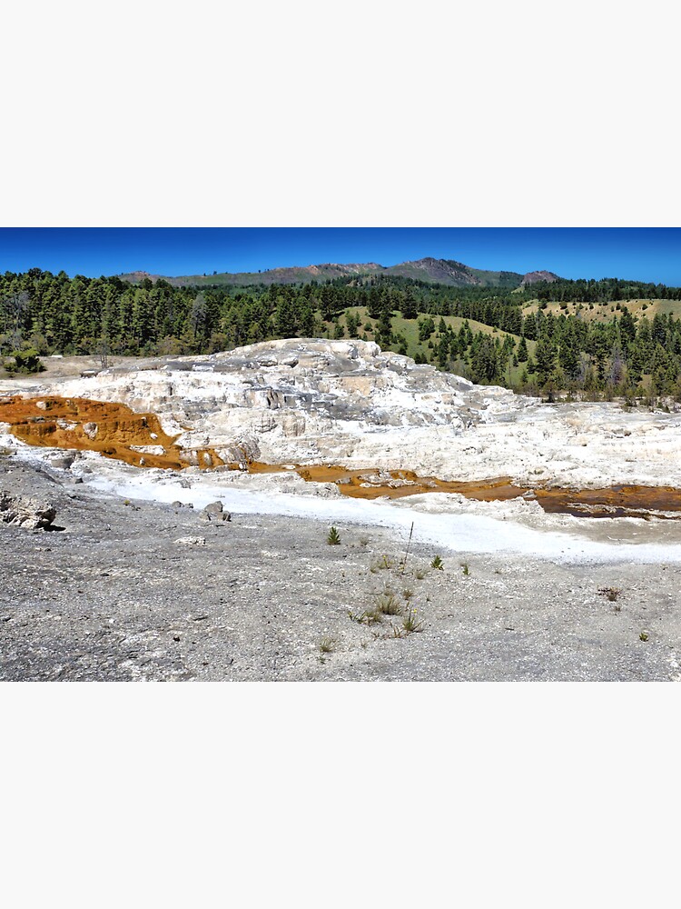 "Mammoth Hot Springs 3 - Yellowstone National Park" Sticker for Sale by ...