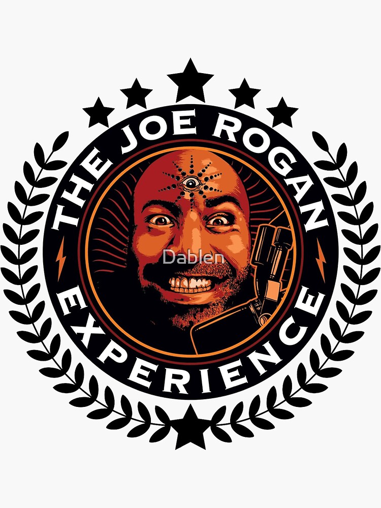 "Joe Rogan" Sticker by Dablen | Redbubble