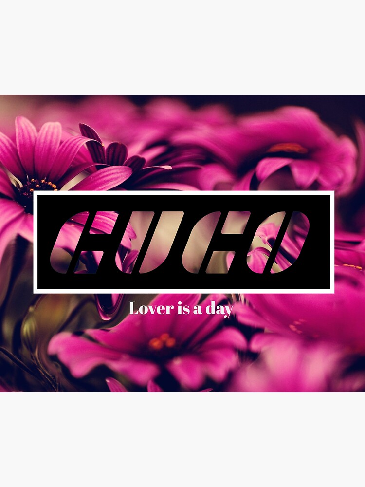 "Cuco - Lover is a day Artwork " Sticker for Sale by dmorissette ...