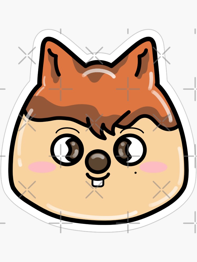 "Stray Kids SKZOO HanQuokka Han Pudding Sticker V2" Sticker for Sale by ...
