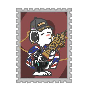 "snoopy lewis hamilton postcard" Sticker for Sale by whitehartlane ...