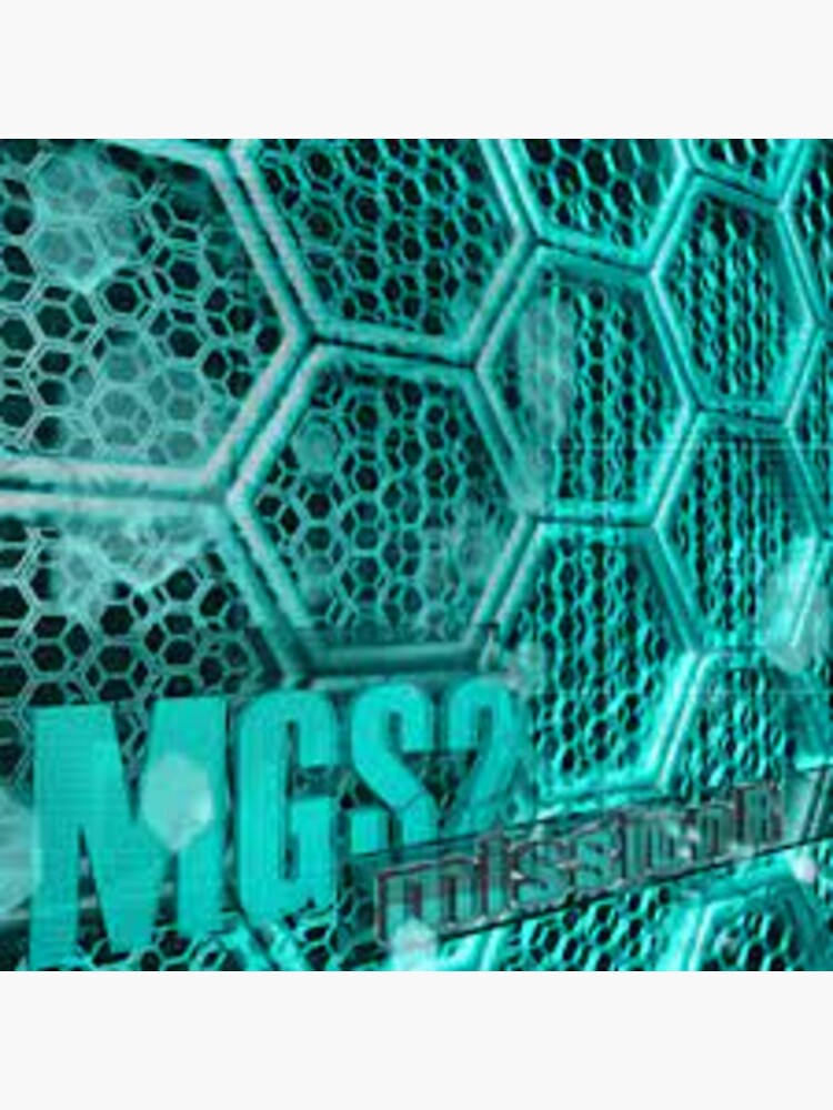 "MGS2 Mission R Cover" Sticker for Sale by OuterOutlet | Redbubble