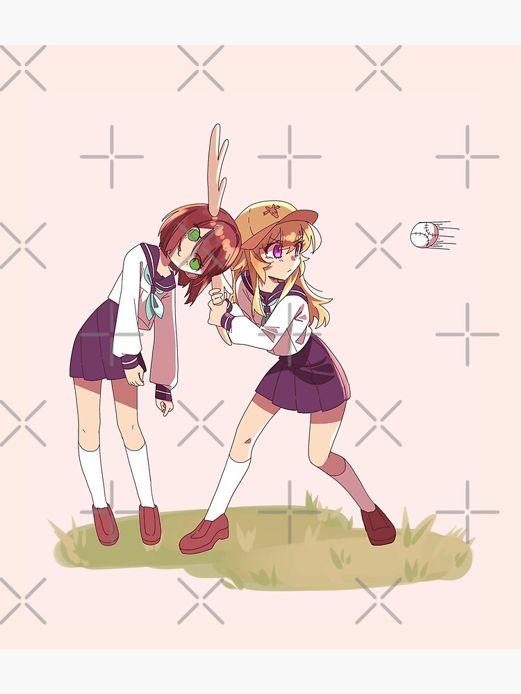 "Noko Shikanoko & Torako Koshi from My Deer Friend Nokotan" Poster for ...