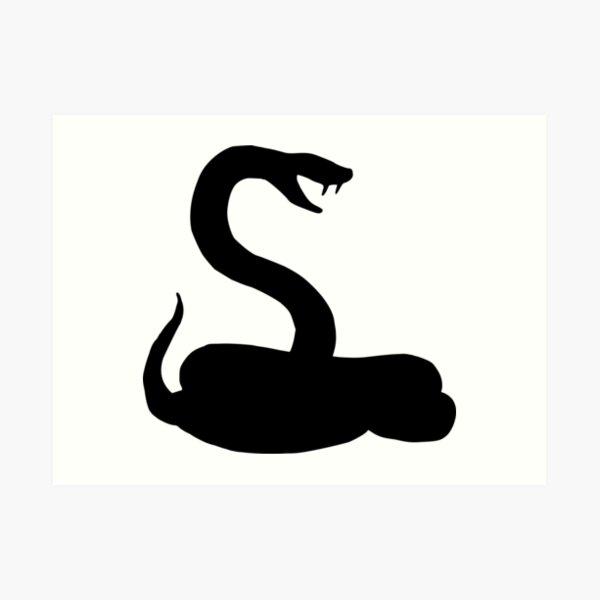 "Snake shadow" Art Print for Sale by THELOUDSiLENCE | Redbubble