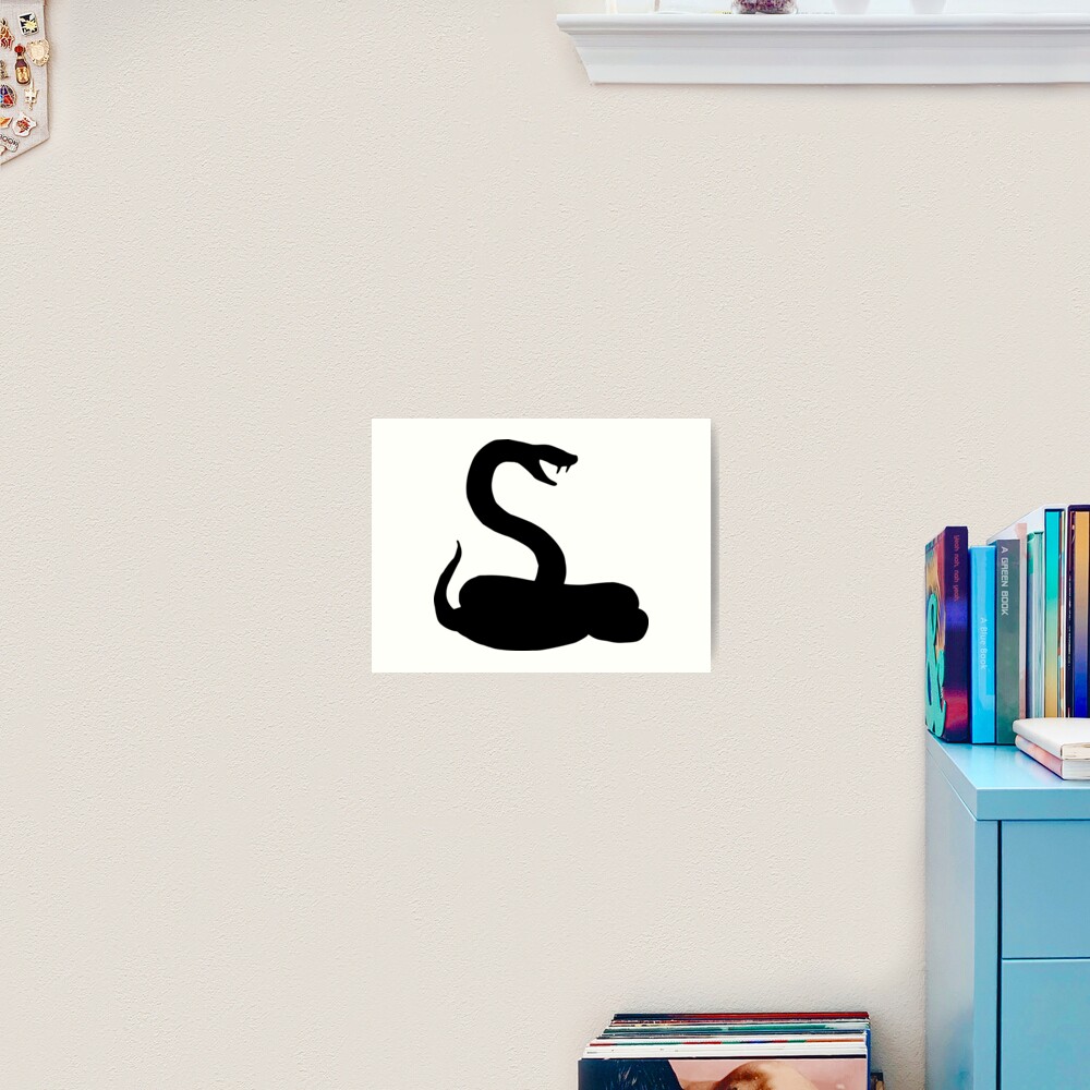 "Snake shadow" Art Print for Sale by THELOUDSiLENCE | Redbubble