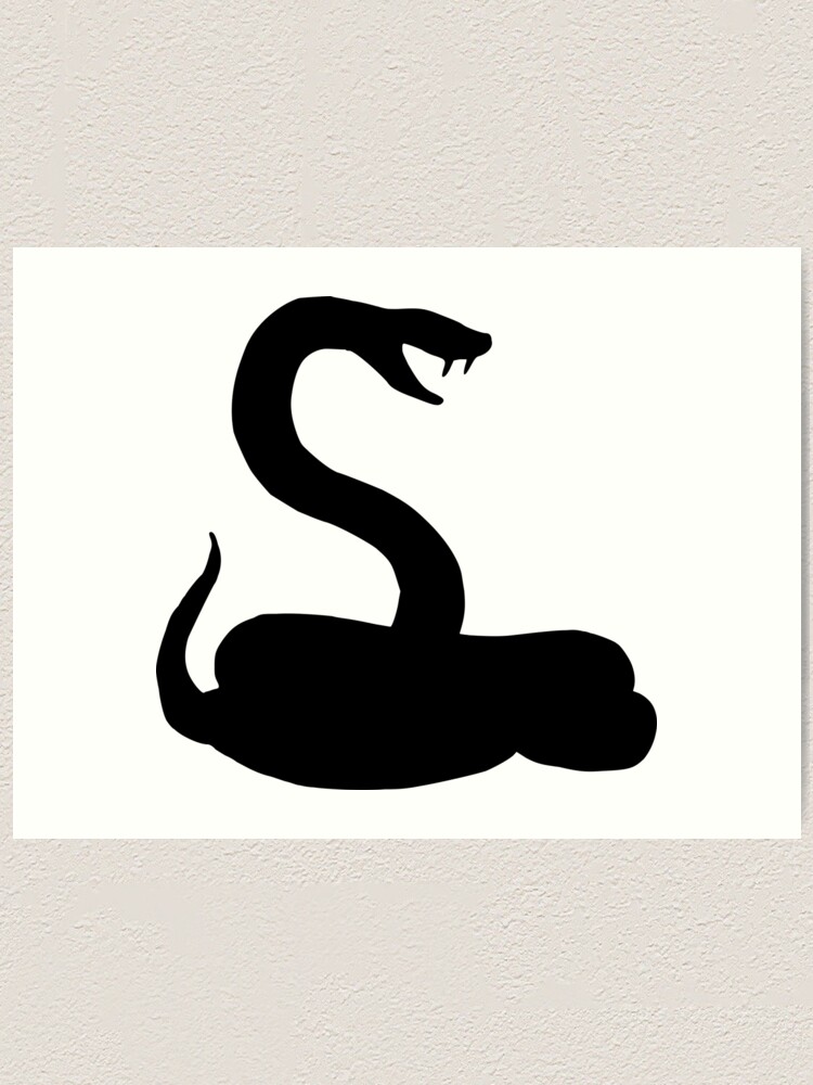 "Snake shadow" Art Print for Sale by THELOUDSiLENCE | Redbubble