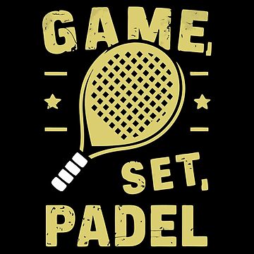 "Padel Tennis Gift Game Set Padel For Funny Padel Player" Sticker for ...