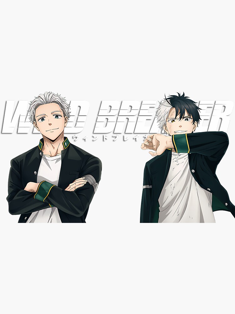 "Wind Breaker " Sticker for Sale by ForevFantasy | Redbubble