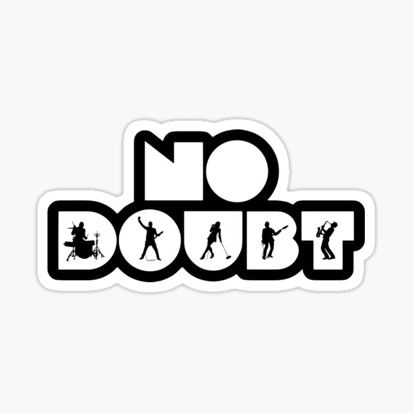 "Vintage old school No Doubt" Sticker for Sale by JackRebel | Redbubble