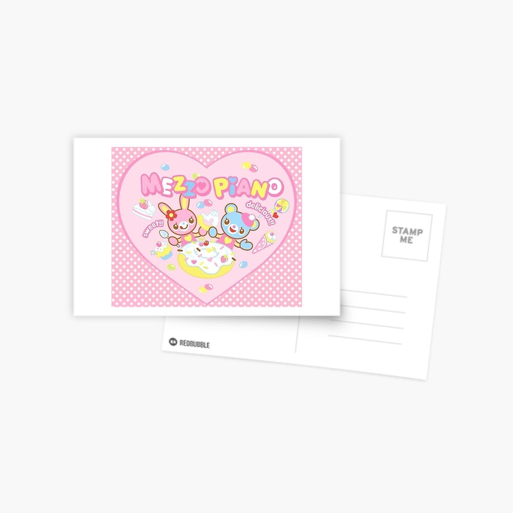 "Mezzo Piano" Sticker for Sale by UrRedbubbleShop | Redbubble