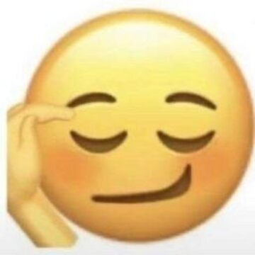 "flirting emoji" Sticker for Sale by mochiirum | Redbubble