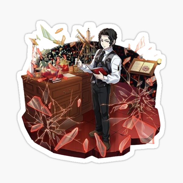 "Muzan Kibutsuji - Kimetsu no Yaiba" Sticker for Sale by colimoarty ...