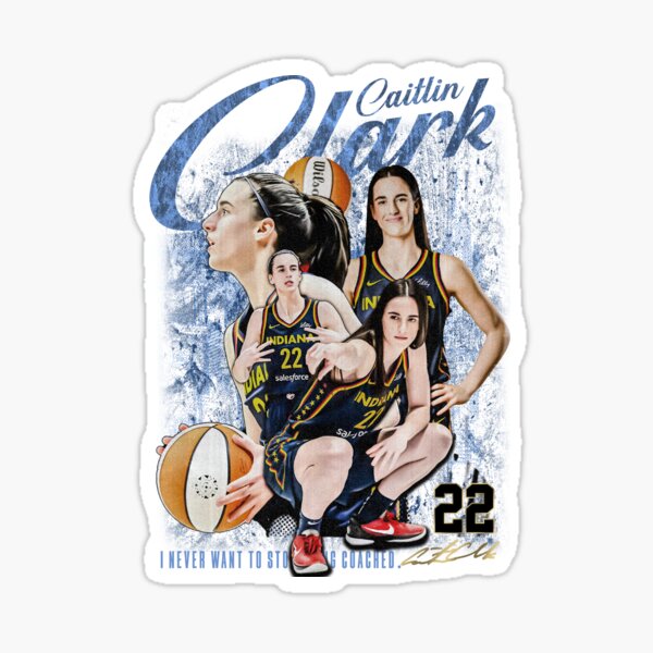 "Caitlin Clark - Indiana Fever" Sticker for Sale by riyananyhar | Redbubble