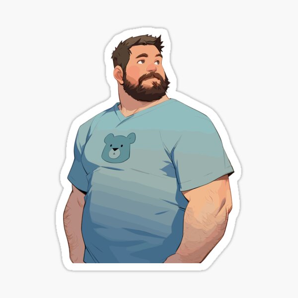 "Blue Bear" Sticker for Sale by roneycamelo | Redbubble