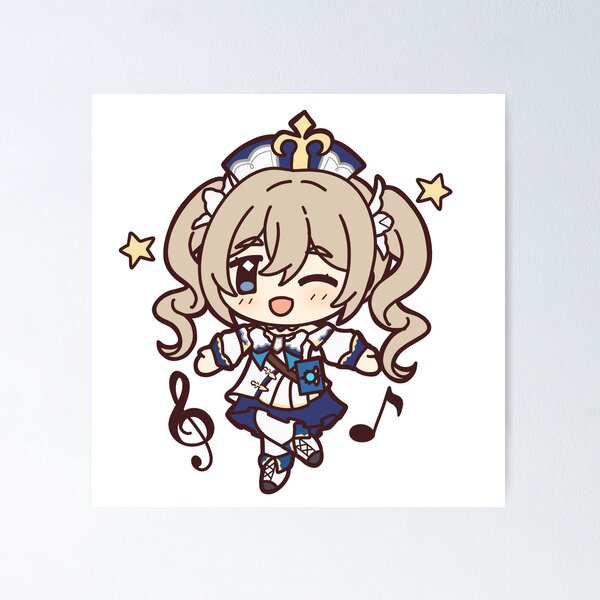 "Barbara chibi" Poster for Sale by keke-illus | Redbubble