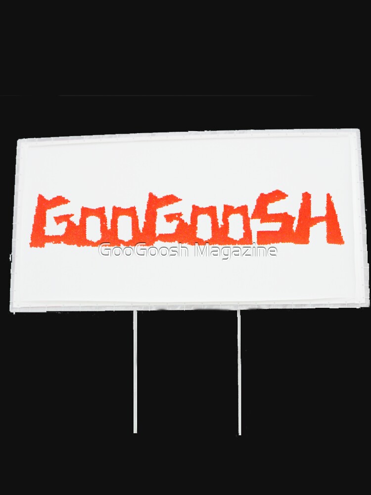 "Bilboard Goosh - White" T-shirt for Sale by GooGoosh | Redbubble
