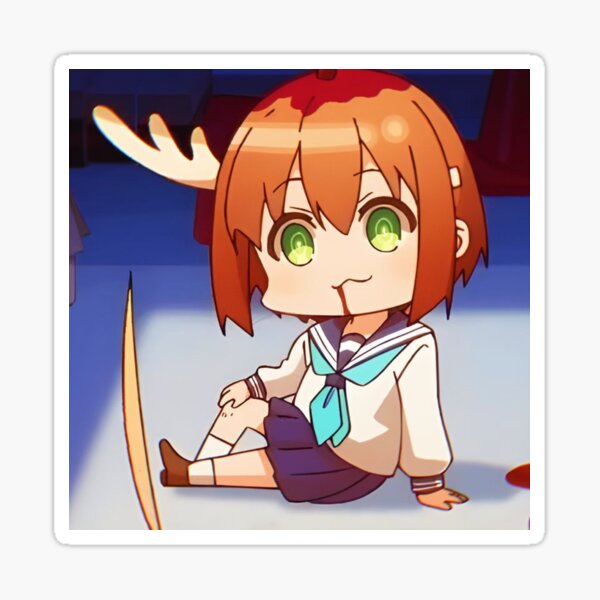 "Shikanoko Noko - My Deer Friend Nokotan" Sticker for Sale by Emmamago ...