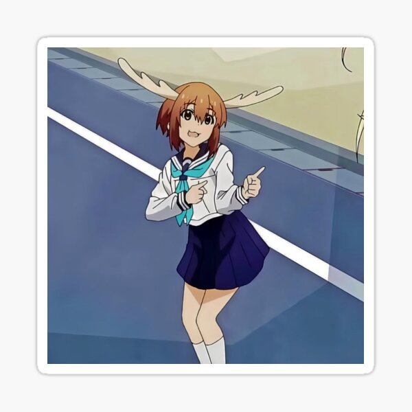 "Shikanoko Noko - My Deer Friend Nokotan" Sticker for Sale by Emmamago ...