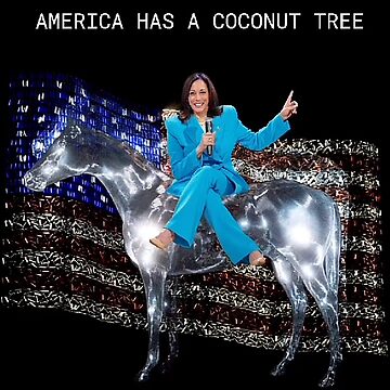"America has a coconut tree - Kamala Harris president 2024 - Charli XCX ...