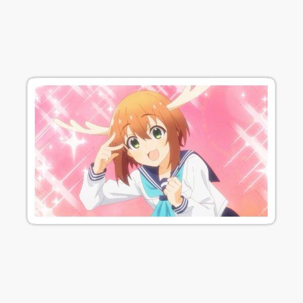 "Shikanoko Noko - My Deer Friend Nokotan" Sticker for Sale by Emmamago ...