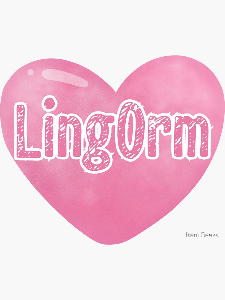 "LingOrm The Secret of Us Thai GL Series Shipped Couple" Sticker for ...