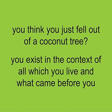 "coconut tree quote" Sticker for Sale by cmorduna | Redbubble