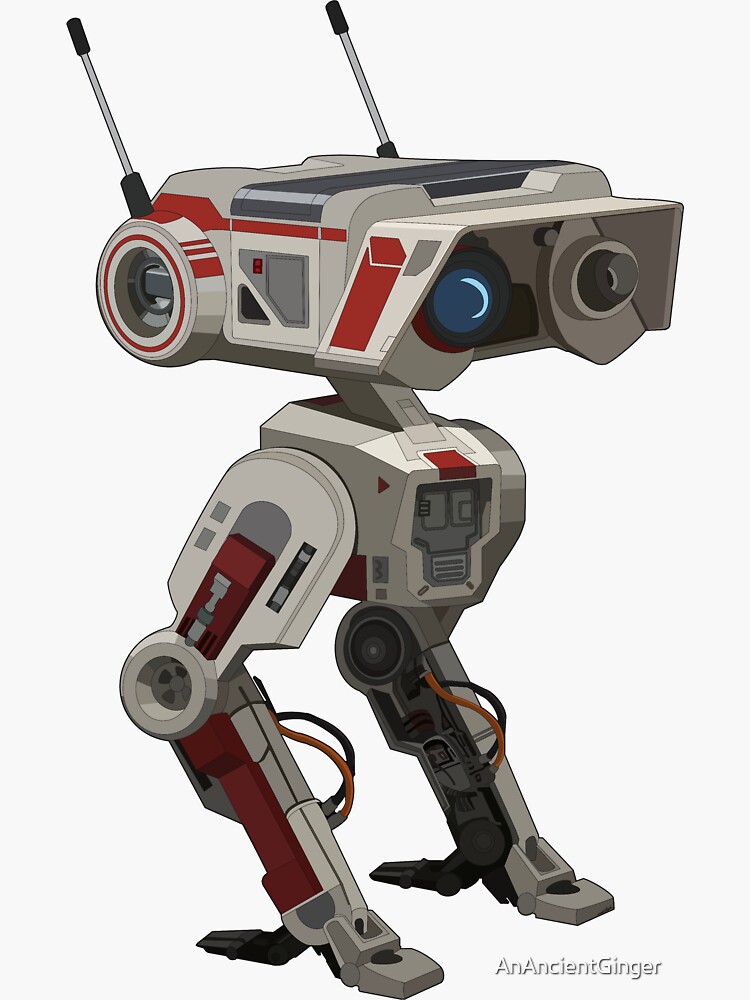 "BD-1" Sticker for Sale by AnAncientGinger | Redbubble