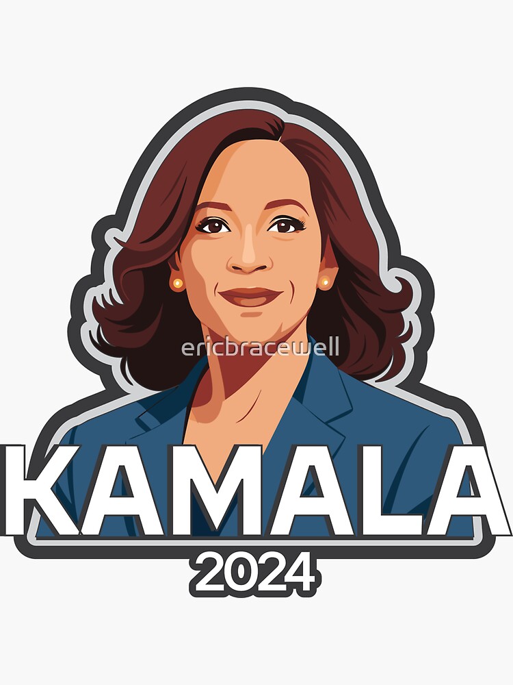 "Vote Kamala Harris for President 2024 Sticker" Sticker for Sale by ...