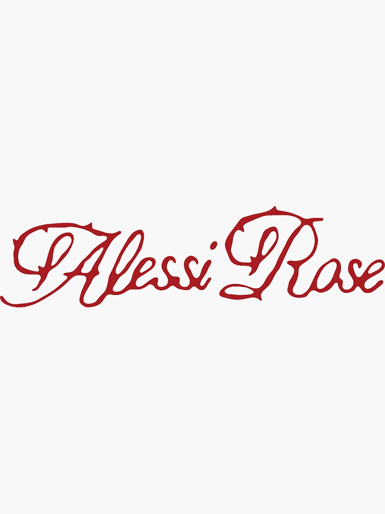 "alessi rose" Sticker for Sale by pinktarts | Redbubble