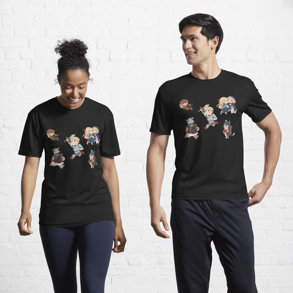 "Dungeon Meshi Chibi Delicious in Dungeon" Sticker for Sale by Rojasole ...