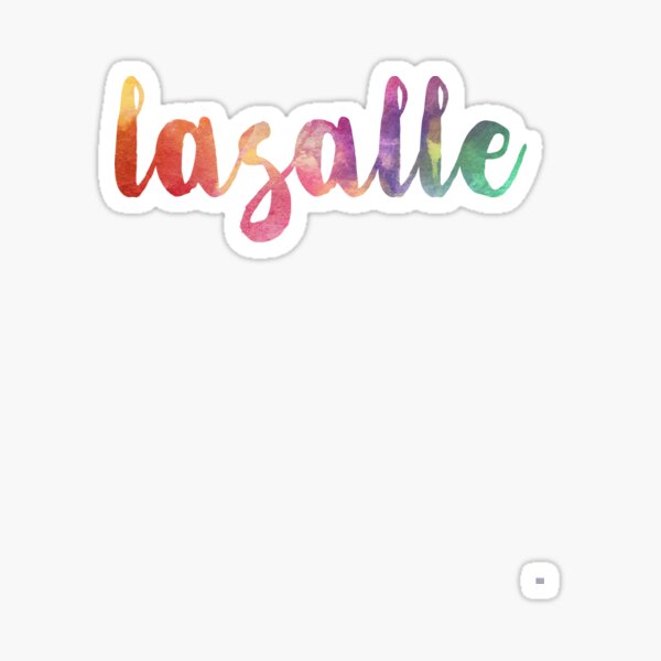 "LaSalle University Art College University School" Sticker for Sale by ...