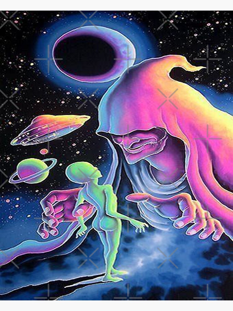 "Trippy Illusion BFG" Sticker by leen12 | Redbubble