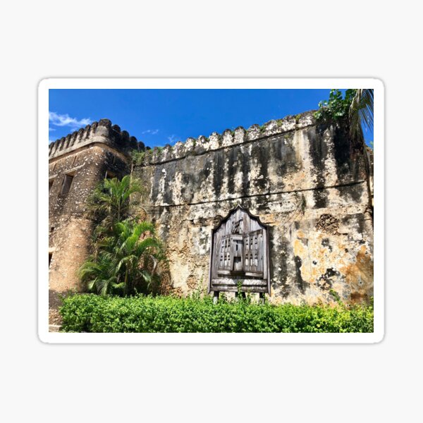 "Tanzania - Stone Town - Old Fort" Sticker by renprovo | Redbubble